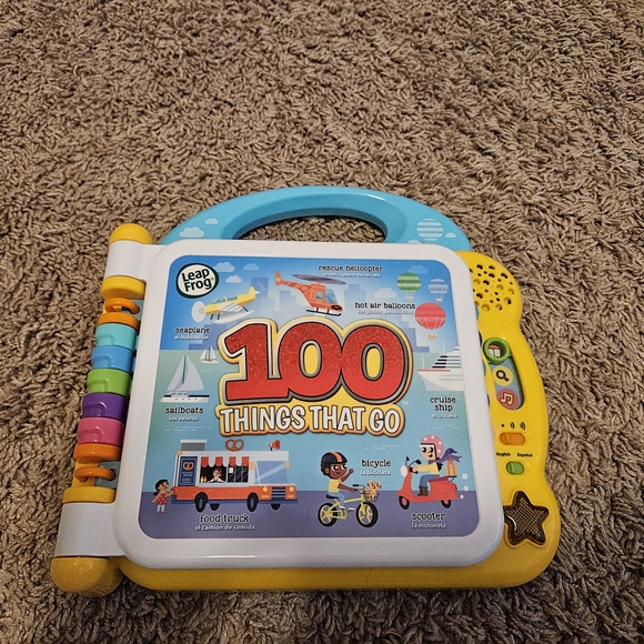 Leapfrog | Toys | Blue And Yellow Learning Toy Book With Interactive ...